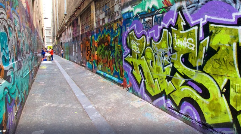 Union Lane / Hosier Lane - 벽화의 거리